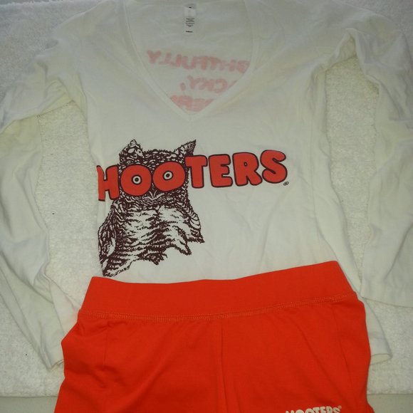 Hooters | Other | Hooters Waitress Uniform Top And Shorts | Poshmark